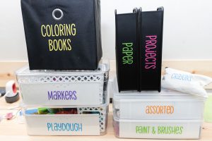 How to Make Vinyl Labels with your Cricut | Adhesive and HTV ~ Daydream ...