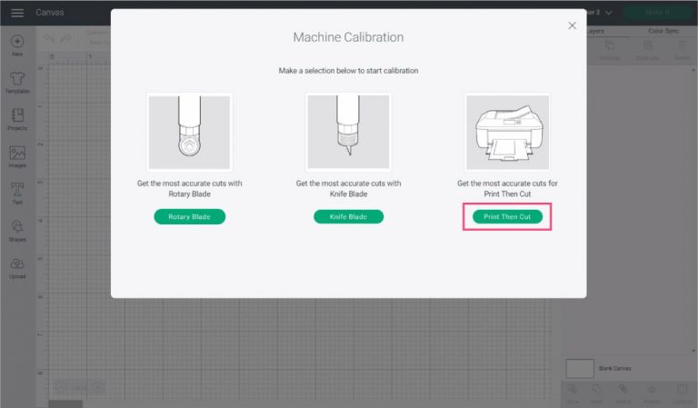 How to Calibrate your Cricut for Print then Cut ~ Daydream Into Reality