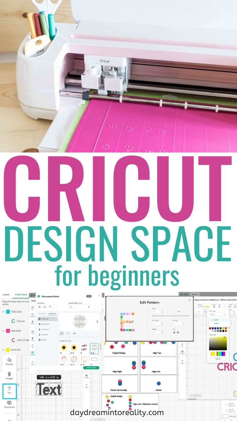 Complete Cricut Design Space Tutorial For Beginners - 2025 ~ Daydream ...