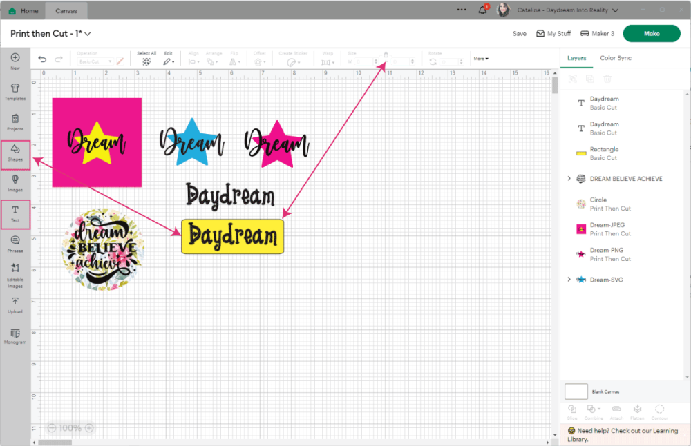 How to Print Then Cut with Cricut | The Last Tutorial You'll Ever Need ...