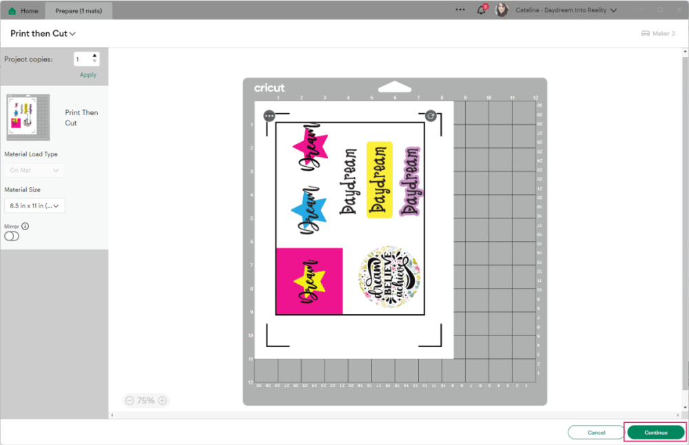 How to Print Then Cut with Cricut | The Last Tutorial You'll Ever Need ...