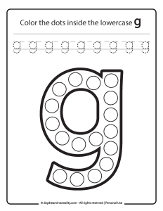 Letter G Worksheets - 55+ Free PDF Printables ~ Daydream Into Reality