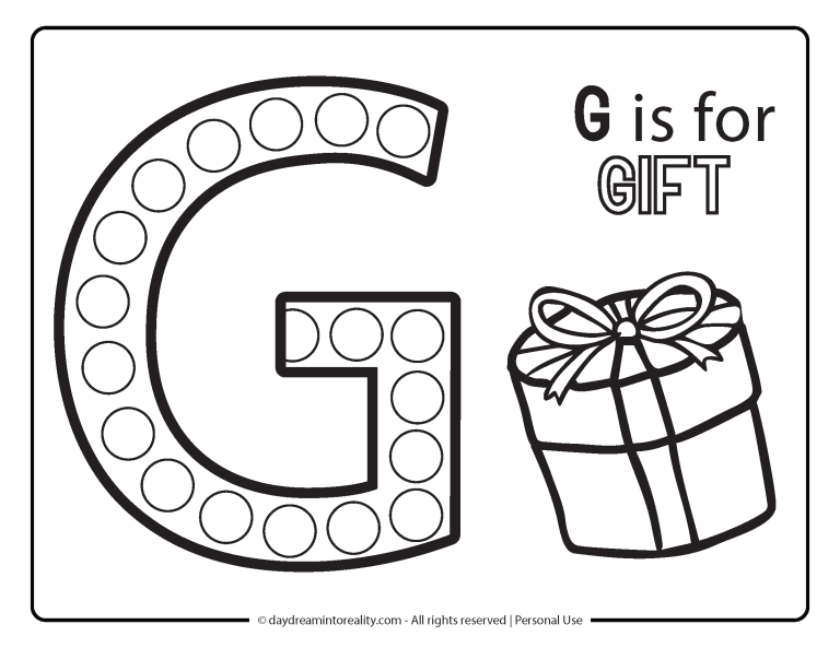 Letter G Worksheets - 55+ Free PDF Printables ~ Daydream Into Reality