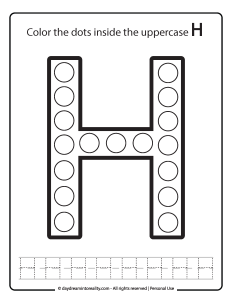 Letter H Worksheets - 55+ Free PDF Printables ~ Daydream Into Reality