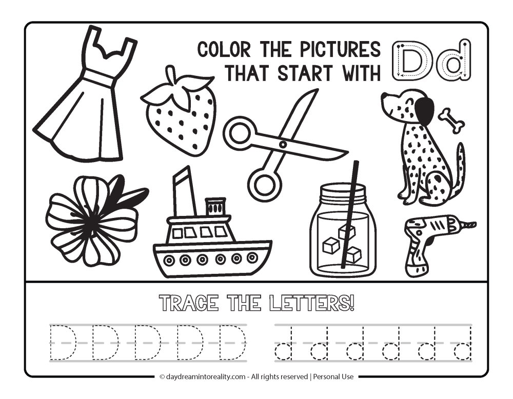 Beginning Sounds Worksheets for Preschool | Free PDF Printable ...