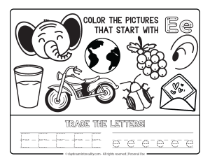 Beginning Sounds Worksheets for Preschool | Free PDF Printable ...