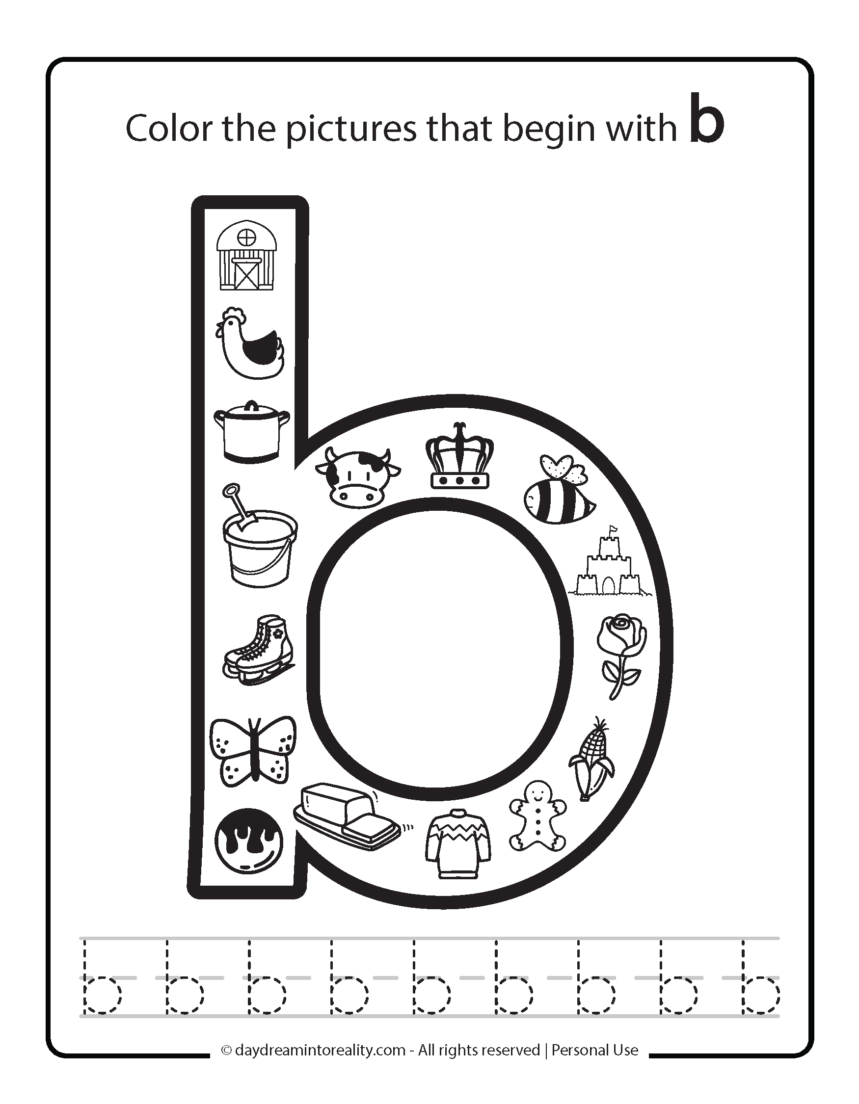 Beginning Sounds Worksheets for Preschool | Free PDF Printable ...
