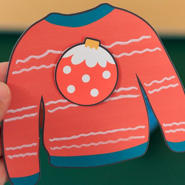 Ugly Sweater Craft for Kids | Free PDF Template! ~ Daydream Into Reality