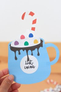 Paper Hot Cocoa Craft for Kids | FREE PDF Template! ~ Daydream Into Reality