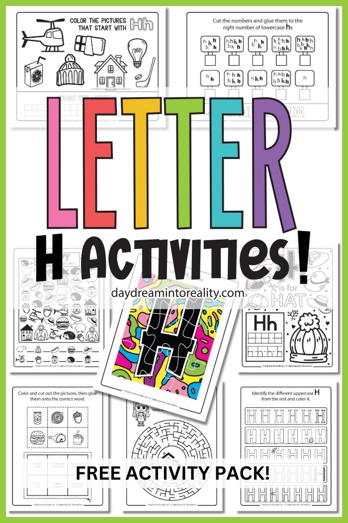 Letter H Worksheets - 55+ Free PDF Printables ~ Daydream Into Reality