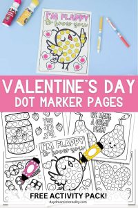 25+ Free Valentine's Day Dot Marker PDF Pages ~ Daydream Into Reality