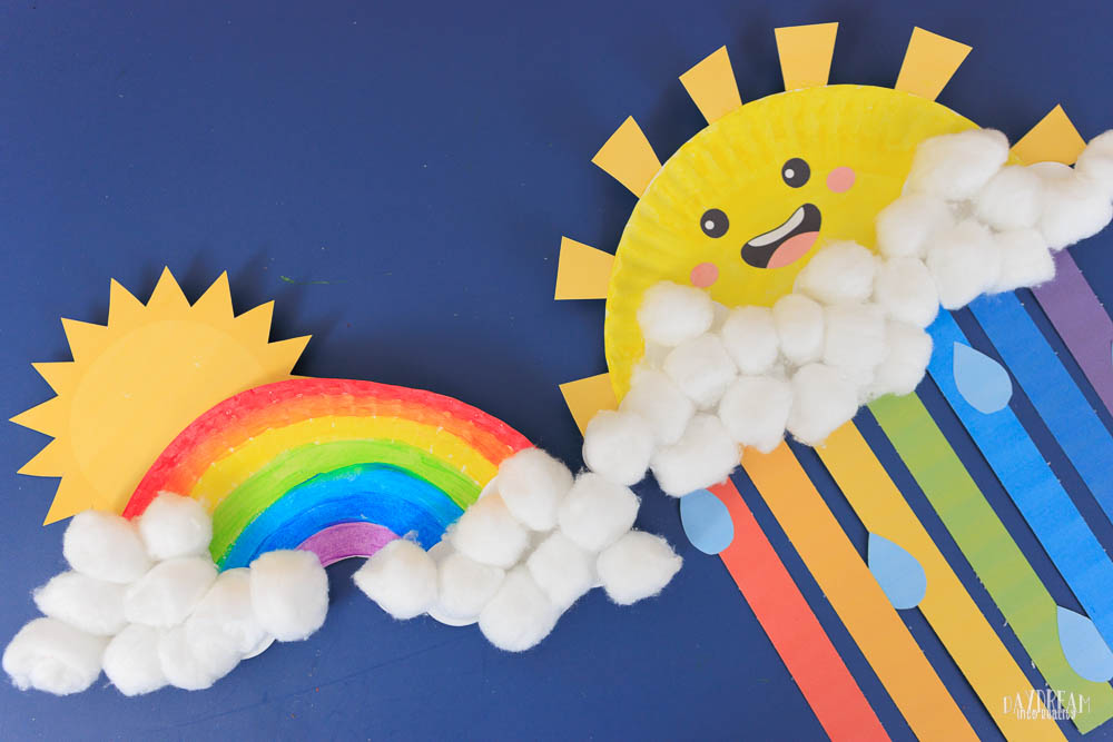 Paper Plate Rainbow Craft for Kids | Free PDF Template! ~ Daydream Into ...