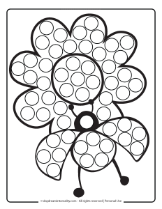 35+ Spring Dot Marker Pages | Free PDF Printables! ~ Daydream Into Reality