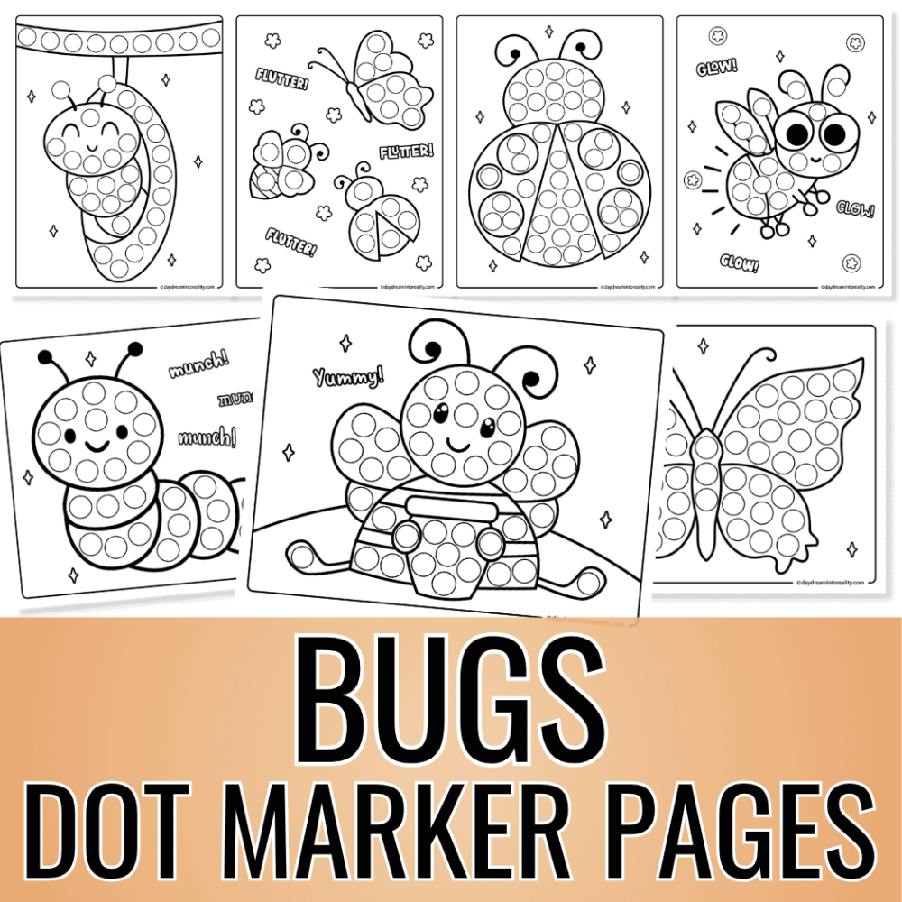 30+ Number Dot Marker Printables | Free PDF Pages ~ Daydream Into Reality